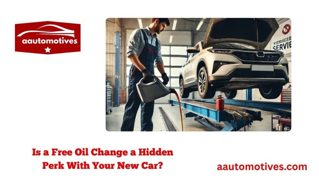 Is a Free Oil Change a Hidden Perk With Your New Car?