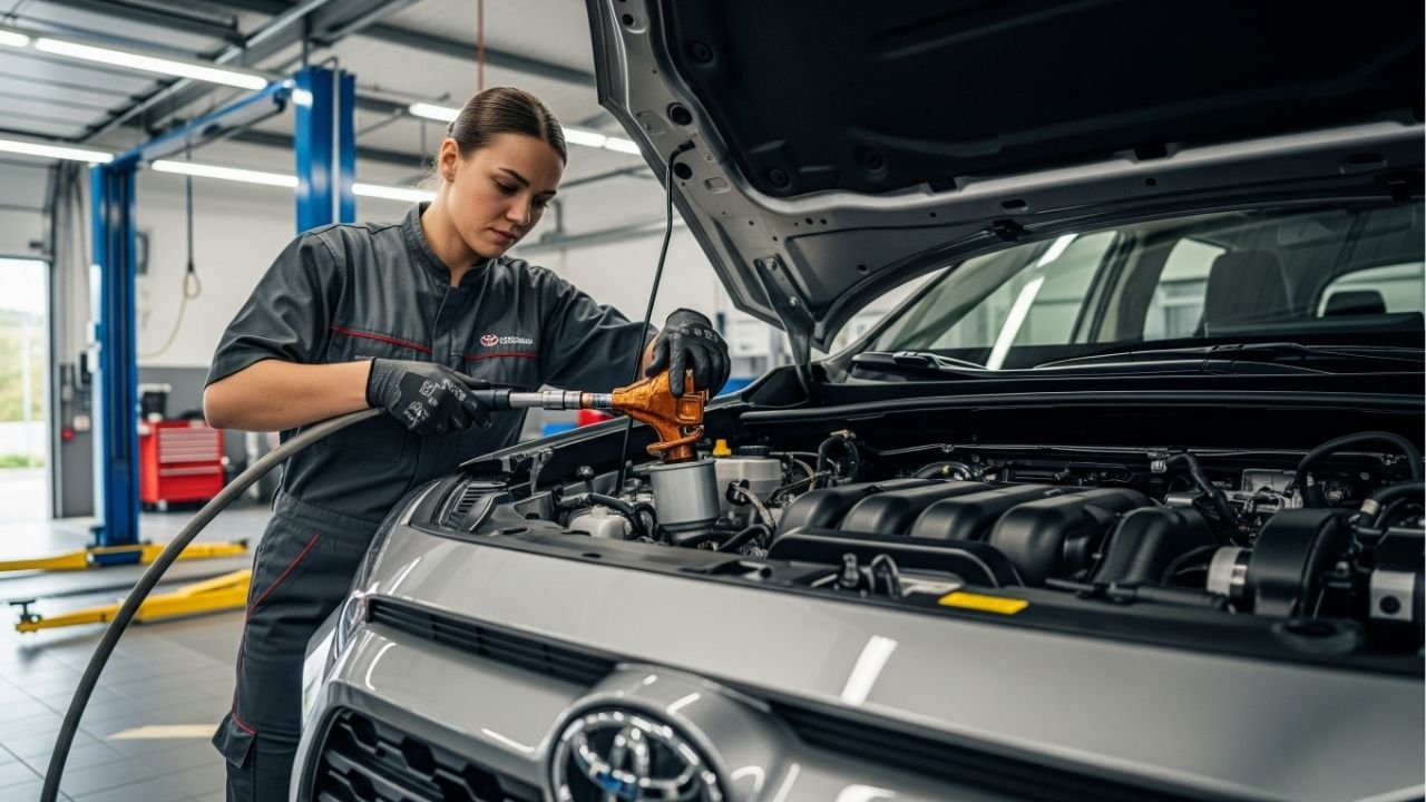 First New Car Oil Change