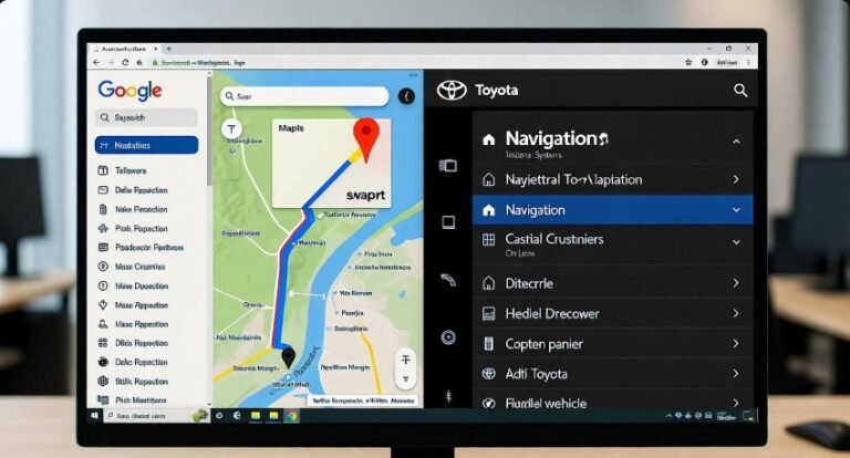 How to Seamlessly Connect Google Maps with Toyota Navigation System – A ...