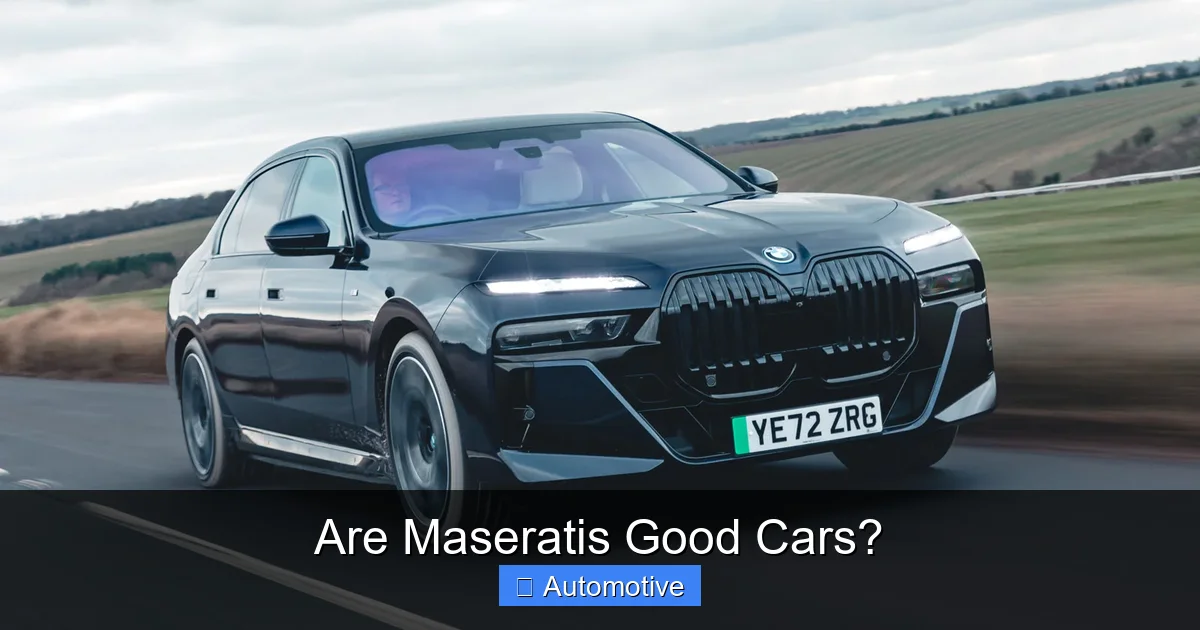 Are Maseratis Good Cars?