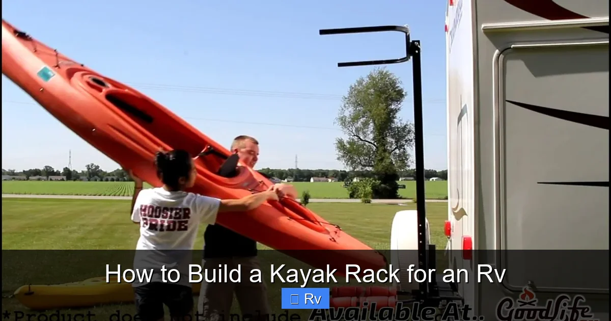 How to Build a Kayak Rack for an Rv