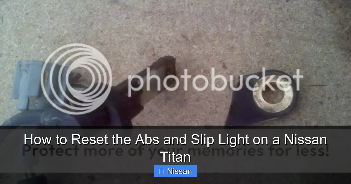 Nissan Titan Slip Light Reset