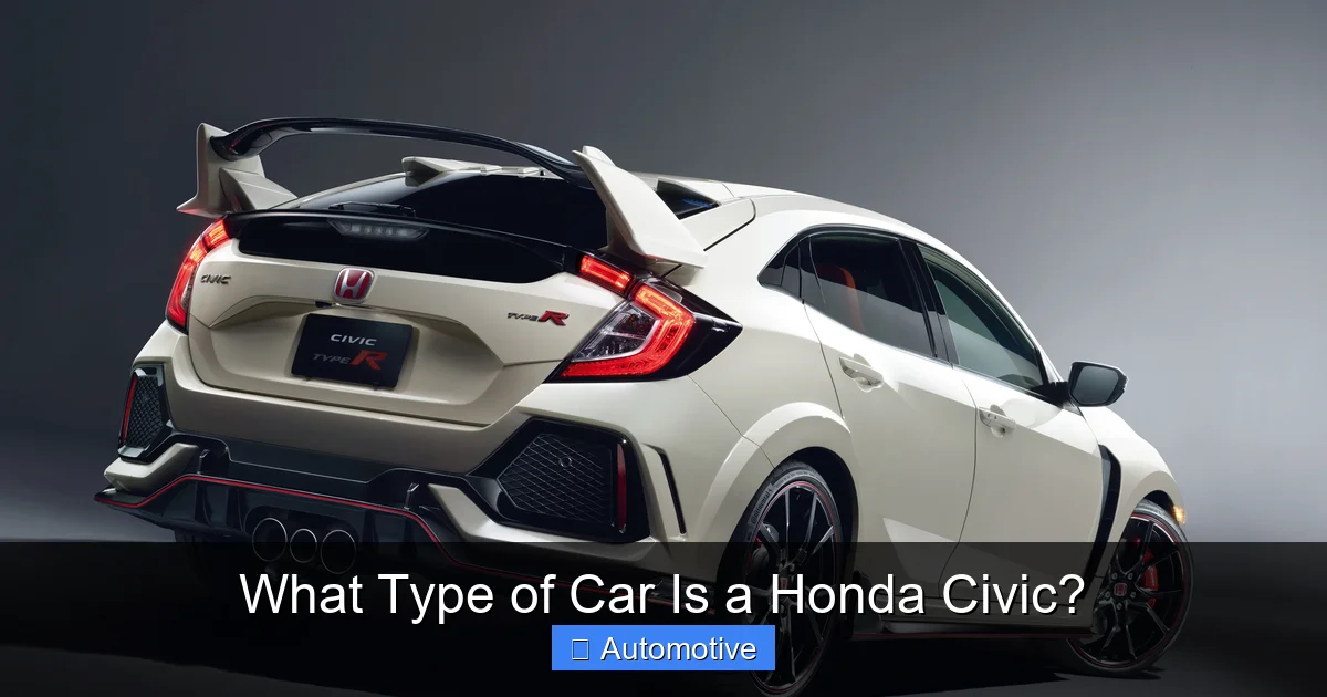 What Type of Car Is a Honda Civic?