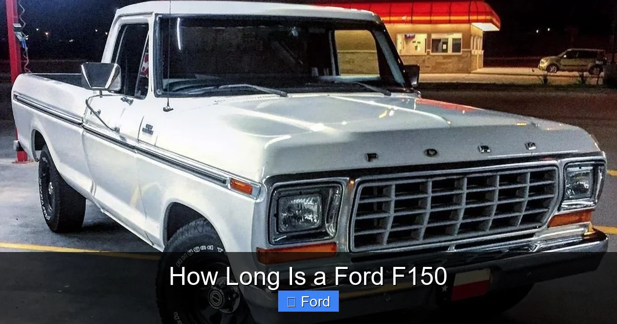 How Long Is A F150